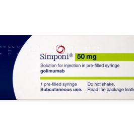 SIMPONI 50MG/0.5ml Pre-filled Syringe Non-English - Infusion Depot