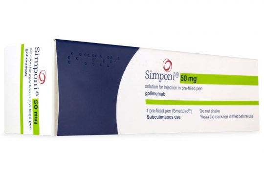 Simponi 50mg/0.5ml Pre-filled Pen English - Infusion Depot