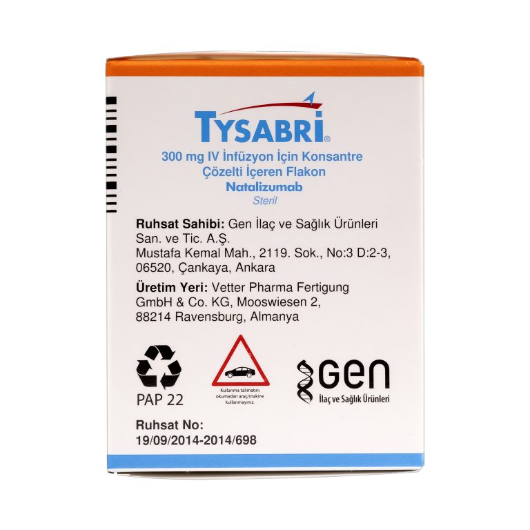 TYSABRI 300MG/15ML Non-English | Infusion Depot