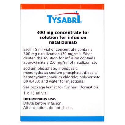 TYSABRI 300MG/15ML English | Infusion Depot